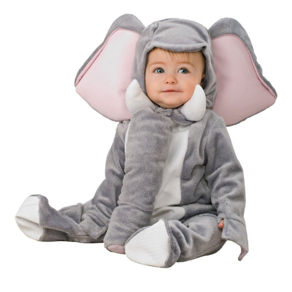 costume | Costumes | Elephant Costume Infants 6 Months 2 Piece Set ...